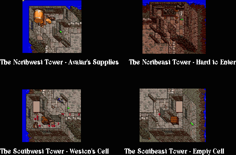 Maps of Ultima 7 - The Black Gate