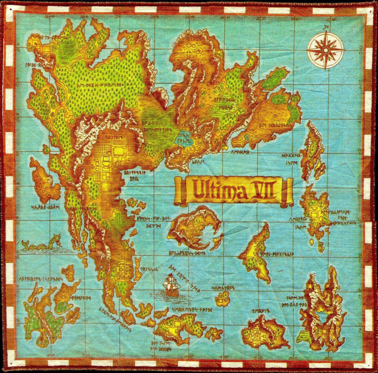 Maps of Ultima 7 - The Black Gate